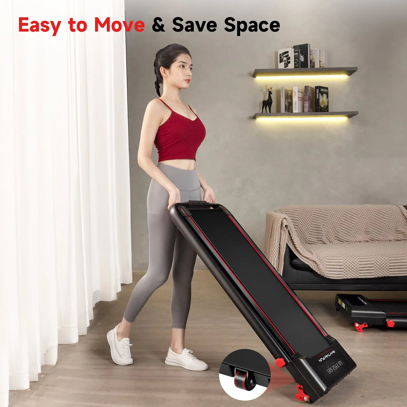 RHYTHM FUN CP05 Treadmill with Incline